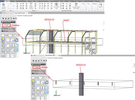 Project Explorermodel Views Improve Working With Xrefs And 3d Solids