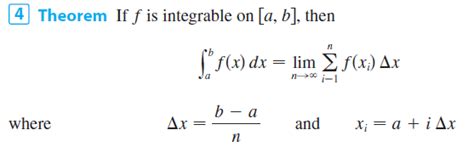 Solved Use The Form Of The Definition Of The Integral Given
