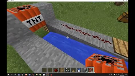 САМАЯ ПРОСТАЯ ТНТ ПУШКА В МАЙНКРАФТ КАК СОЗДАТЬ ТНТ ПУШКУ В МАЙНКРАФТ Youtube
