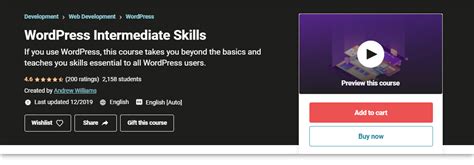 Wordpress Intermediate Skills Course Ezseonews