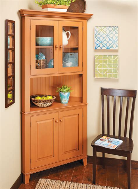 Corner China Cabinet