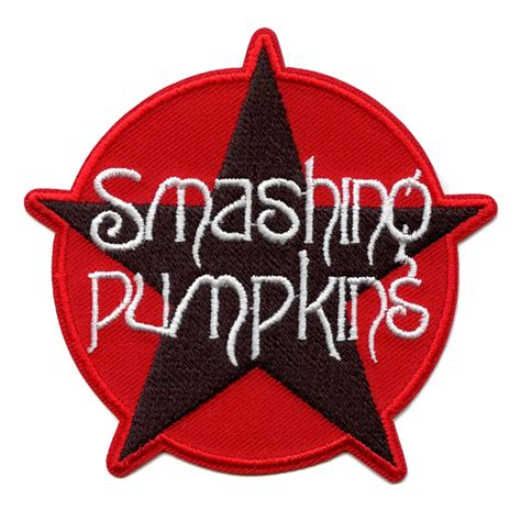The Smashing Pumpkins Star Logo Patch Chicago Rock Band Embroidered