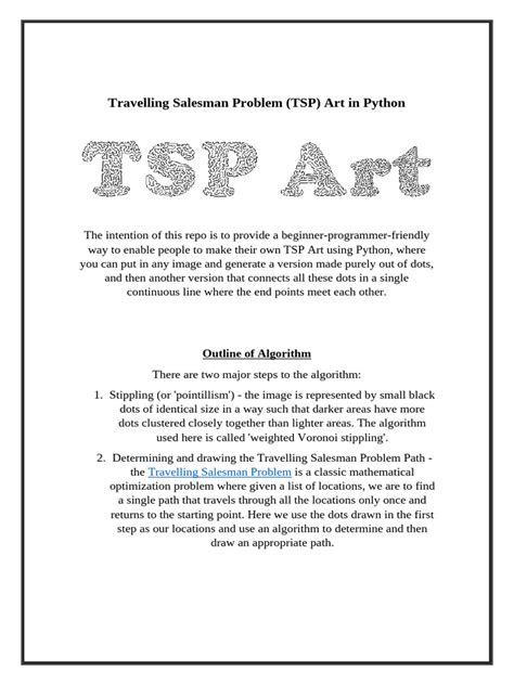 Travelling Salesman Problem Pdf Computer File Python