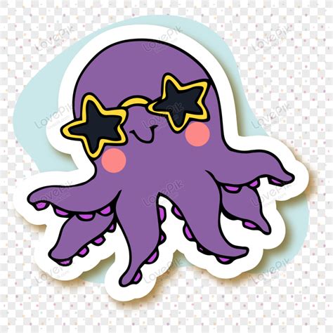 재미있는 문어 그림 Png 일러스트 무료 다운로드 Lovepik