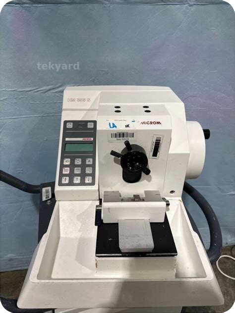 Used Microm Hm 355 S Motorized Rotary Microtome For Sale Dotmed Listing 4821311