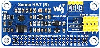 Waveshare Sense HAT For Raspberry Pi Onboard Multi Powerful Sensors Such As Gyroscope