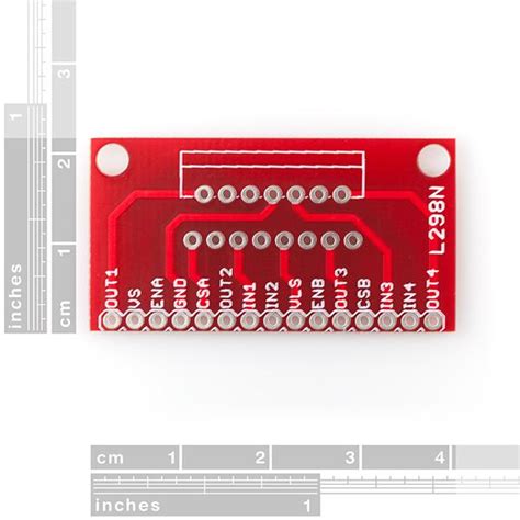 Breakout Del Driver Del Motore A Ponte Intero Sparkfun L N Opencircuit