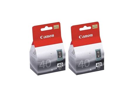 Canon Pg 40 Ink Cartridge Dual Pack Black 0615b013 Best Buy
