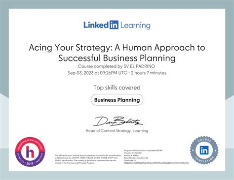 Sincere Ramírez On Linkedin Certificate Of Completion