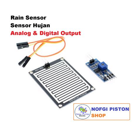 Jual Rain Sensor Sensor Pendeteksi Hujan Shopee Indonesia