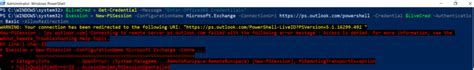 Connect To Office 365 Powershell But Some Cmdlets Are Not Recognized