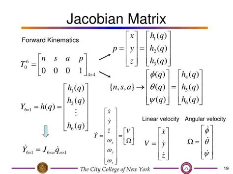Ppt Inverse Kinematics Jacobian Matrix Trajectory Planning Powerpoint Presentation Id398274