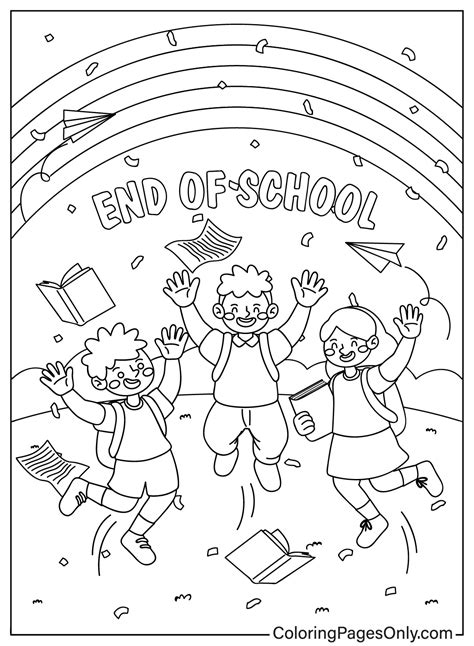End Of Summer Coloring Pages 2025