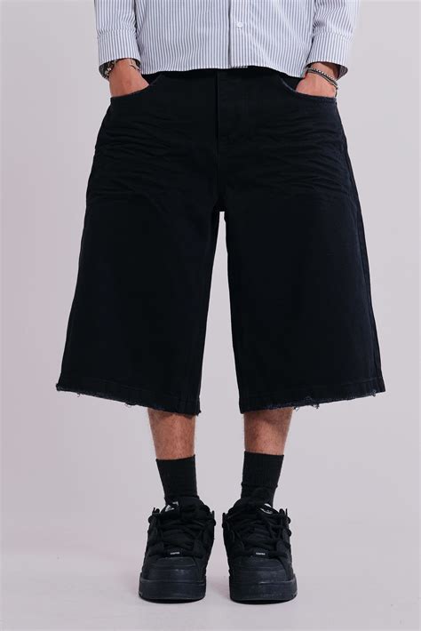 Mens Jorts And Baggy Shorts Baggy Denim Shorts