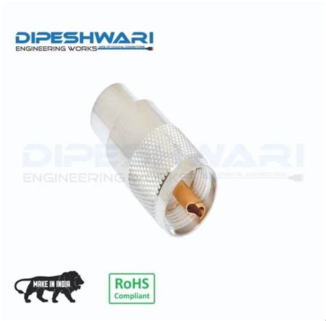 Pl 259 Male Connectors 500 Mhz Contact Material Gold At ₹ 85piece