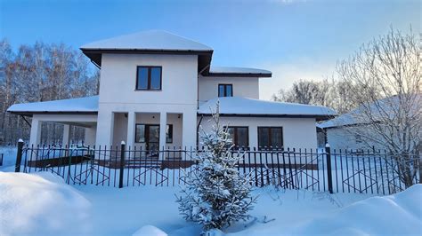 Дом из Бризолита. Трёхэтажный загородный дом. Подвал из ФБС. Коттедж у ...