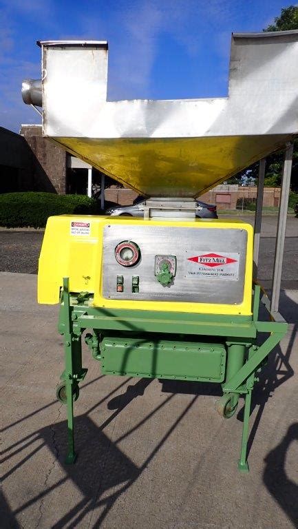 Fitzpatrick Das06 Comminutor Pulverizer Jacketed Wohl Associates