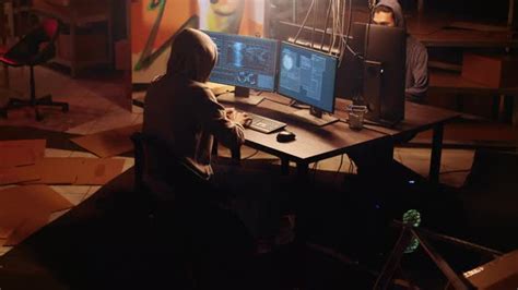 Hackers Rush To Evade Law Enforcement Technology Stock Footage Ft Hacker And Hideaway Envato