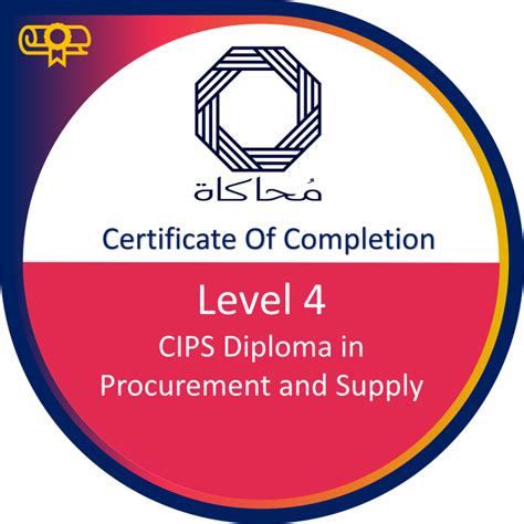 Cips Diploma In Procurement And Supply Level 4 Credly