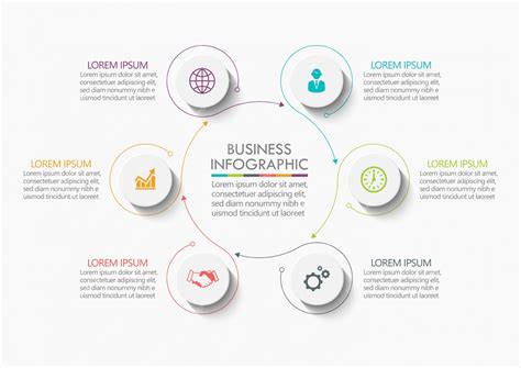 Premium Vector Business Data Visualization Timeline Infographic