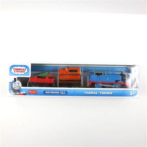 Thomas And Friends Trackmaster Motorized Thomas Terence 3 Piece Set New