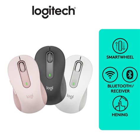 Jual Logitech Signature M Wireless Bluetooth Mouse Shopee Indonesia
