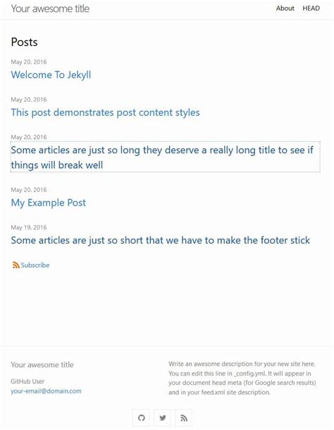 Self Hosting Jekyll With Docker Compose Rselfhosted