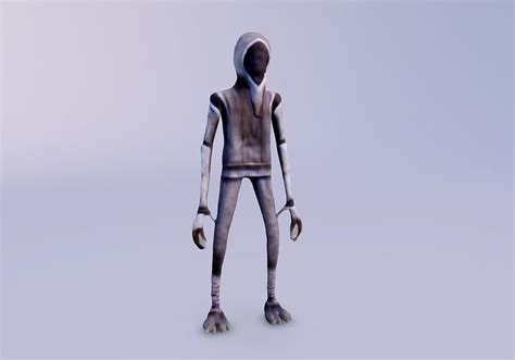 Scp 096 Free Vr Ar Low Poly 3d Model Cgtrader