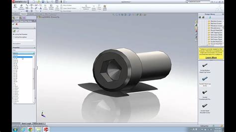 Bolts In Solidworks Toolbox Holyloced
