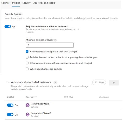 Azure Devops Pull Request Branch Policy Question Stack Overflow
