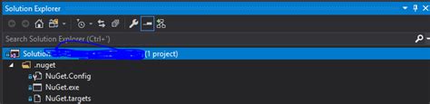 Net Is The Nuget Folder Redundant Stack Overflow