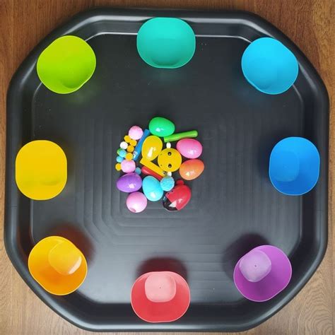 Tuff Tray Colour Sort Color Sorting Activities Sorting Activities Color Sorting