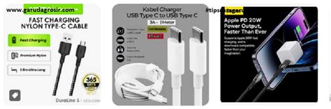 Apa Itu Kabel Data Type C Fast Charging Garuda Grosir