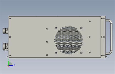 19英寸3u上架式机箱标准vpx插件6u Mfstep模型图纸下载 懒石网