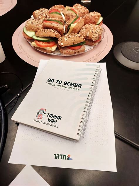 Gemba On Linkedin מפגש עם הנהלת חברת הביצוע של תדהר תמיד מלא בהשראה