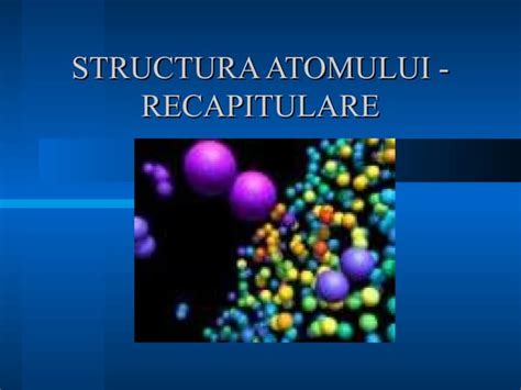 Structura Atomului Pps
