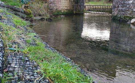 Erosion Protection On The River Leith Thrimby Network Rail Salix Solutions