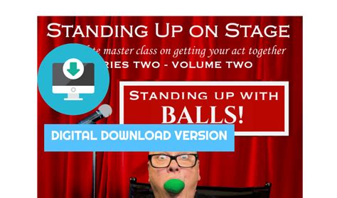 Standing Up On Stage With Balls Download Version Scott Alexander