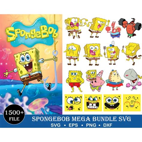 Mega Svg Spongebob Bundle Spongebob Characters Svg Sandych Inspire Uplift Mega Svg Spongebob Bundle Spongebob Characters Svg Sandych Inspire Uplift