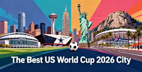 Revealed The Best Us City To Host The 2026 World Cup