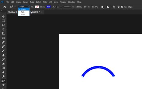How To Convert Curve Of Path To Line Shape Adobe Product Community
