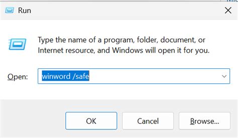 Word Has Run Into An Error Needs Repair Microsoft Qanda