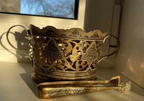 Серебряная конфетница щипчики Festima Ru частные объявления