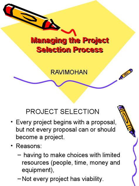 Managing The Project Selection Process Download Free Pdf Project