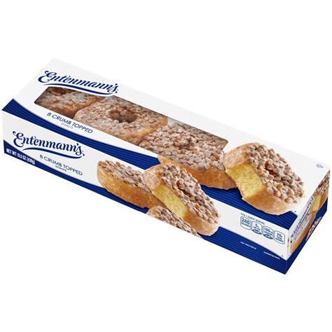 Entenmanns Crumb Topped Donuts 8 Ct 155 Oz Shipt