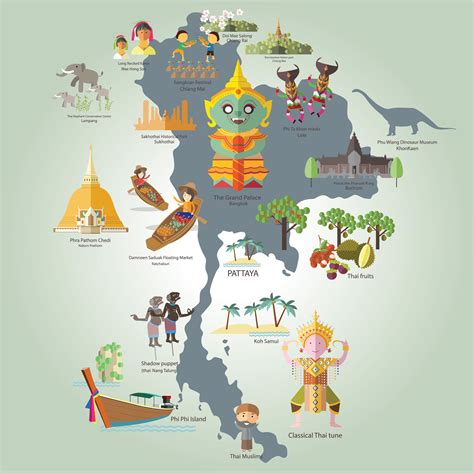 Navigating Thailand A Comprehensive Guide To Its Tourist Map Maps