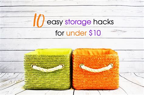 Ridiculously Easy Ideas For Storage Hacks Under