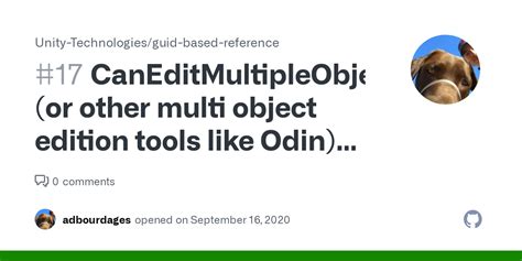CanEditMultipleObjects Or Other Multi Object Edition Tools Like Odin