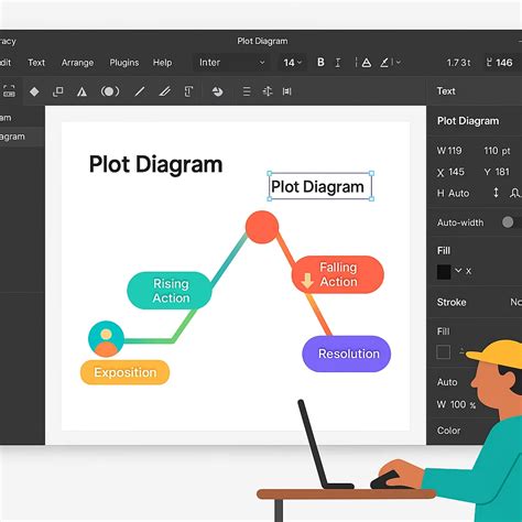 Free Plot Diagram Template Create Story Structure With Lunacy