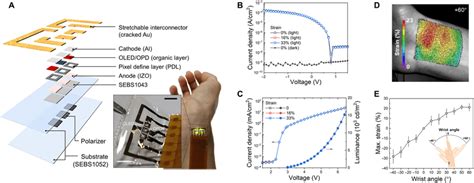 Stretchable Ppg Sensor A Schematic Of The Layer Layout Of The Opa